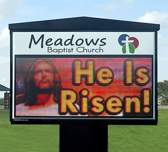Church Signs | Digital, LED, Outdoor Church Signs | Lifeway OneSource