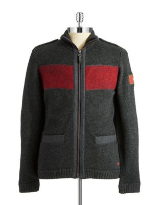 UPC 773765264207 - Strellson Wool Zip Up Sweater | upcitemdb.com
