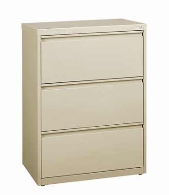 30" W Three Drawer Lateral File by Hirsh Industries | NBF.com