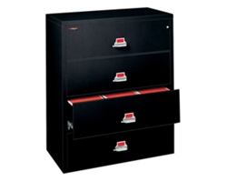 Four Drawer Fireproof Lateral File - 31" W