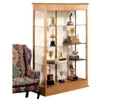 Shop the Best Fabric-Backed Glass Trophy Case Online - NBF