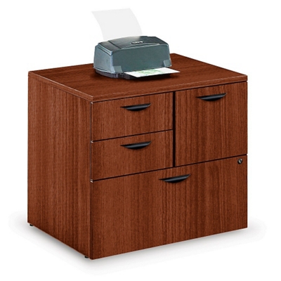 Contemporary Combination File Cabinet by NBF Signature Series | NBF.com