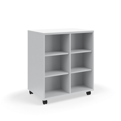 Ruckus Mobile Storage Dual-Sided Cubby - 36"W x 42"H by KI Furniture ...