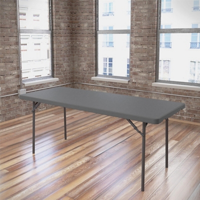 Zown Folding Table - 72”W by Dorel Home Furnishings | NBF.com