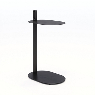 Alden Steel Side Table by KFI Studios | NBF.com