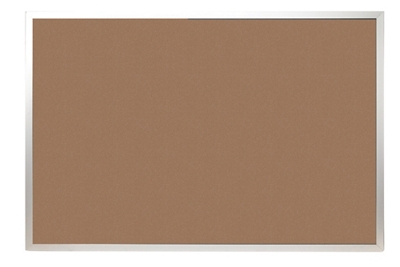 VIC Colored Cork Board - 48"x96" by Aarco | NBF.com