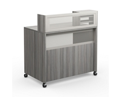 Shop At Work Mobile Standing Reception Station 48Wx30D - NBF