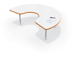 CogNitiv Kidney Activity Table with Whiteboard Top - 72W | NBF
