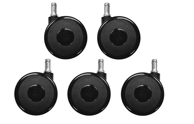 Heavy Duty 3" Hard Floor Casters - Set of 5 by Bevco Precision ...