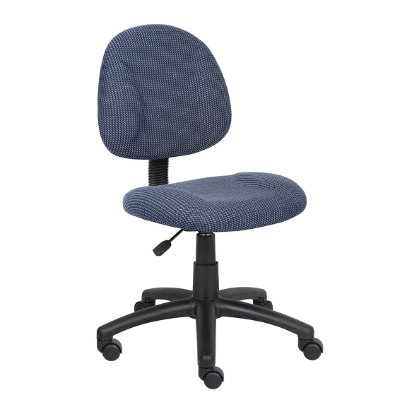 Boss Deluxe Posture Chair Burgundy