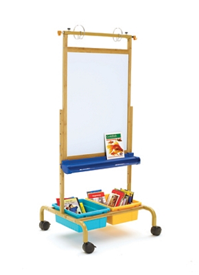 Bamboo Deluxe Chart Stand with Vibrant Tubs by Copernicus Educational ...