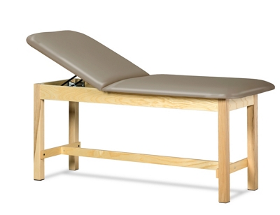 Vinyl Treatment Table with Shelf 72"W x 30"D by Clinton Industries ...