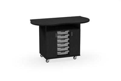 Reflection Workstation with Totes - 60"Wx30"Dx40"H by WB Manufacturing ...