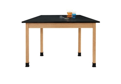 Trapezoid Laminate Activity Table 30"D x 60"W by Diversified Woodcraft ...