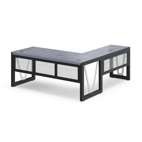 District L-Shaped Desk with Left Return - 72"W x 78"D