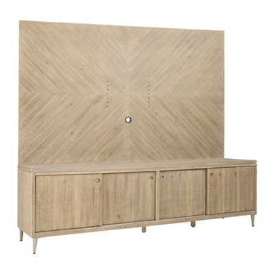 Oslo TV Console with Backer Panel by Emery Park | NBF.com