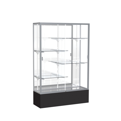 60" Wide Spirit Display Case with Mirror Back by Ghent | NBF.com