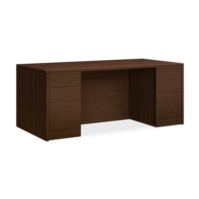 Executive Desk with Full Double Pedestals - 72"W by HON | NBF.com