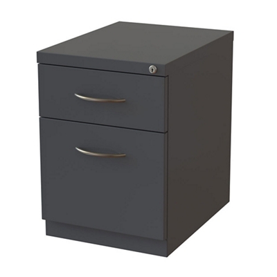 15"W Box/File Locking Mobile Pedestal by Hirsh Industries | NBF.com