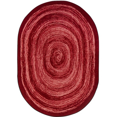 Feeling Fun 5'4" x 7'8" Oval Area Rug by Joy Carpets | NBF.com