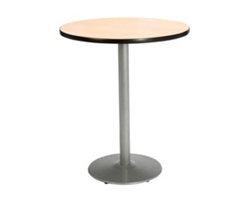 Round Bar Height Pedestal Table - 36" Diameter