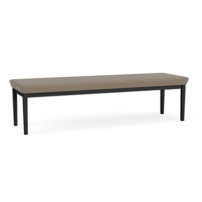 New Castle Steel 3 Seat Bench with Standard Upholstery by NBF Signature ...