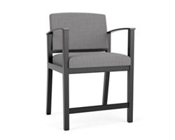 Mason Street Wood Oversize Hip Chair in Premium Upholstery | NBF