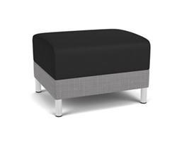 Social One Seat Bench in Premium Upholstery
