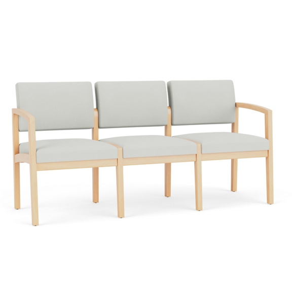 New Castle Wood Three Seater with Standard Upholstery | NBF