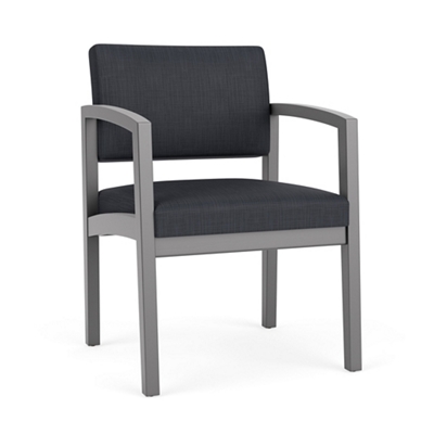 New Castle Wood Guest Chair with Designer Upholstery by NBF Signature ...