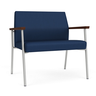 Uptown Bariatric Guest Chair with Vinyl or Fabric/Vinyl Upholstery by ...