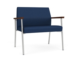 Uptown Bariatric Guest Chair with Vinyl or Fabric/Vinyl Upholstery | NBF