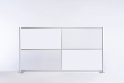 Framewall Freestanding Movable Room Divider - 100"W x 53"H by Loftwall ...