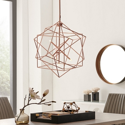 LED Geometric Pendant - 69"H by NBF Signature Series | NBF.com