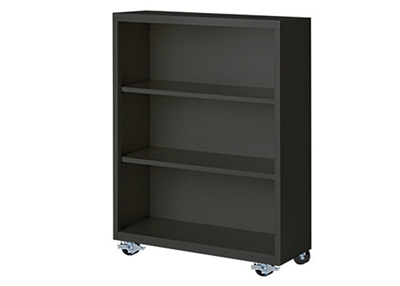 Vault 45”H Mobile Steel Bookcase by Steel Cabinet USA | NBF.com