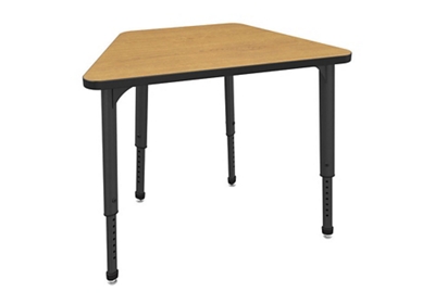 Trapezoidal Shaped Desk by Marco Group | NBF.com