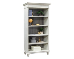 Hartford Five Shelf Open Bookcase - 40"W x 78"H