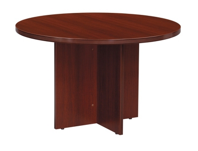 Contemporary Round Conference Table - 47"DIA by Office Star | NBF.com
