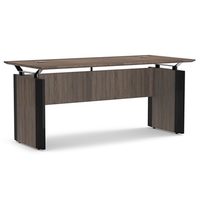 Allure Executive Desk - 66"W x 30"D by NBF Signature Series | NBF.com