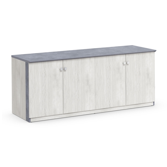 Grey wood storage cabinet store