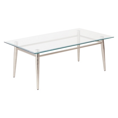 Brooklyn Glass Coffee Table by Office Star | NBF.com