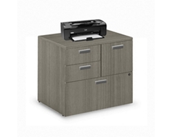 Contemporary Combination File Cabinet