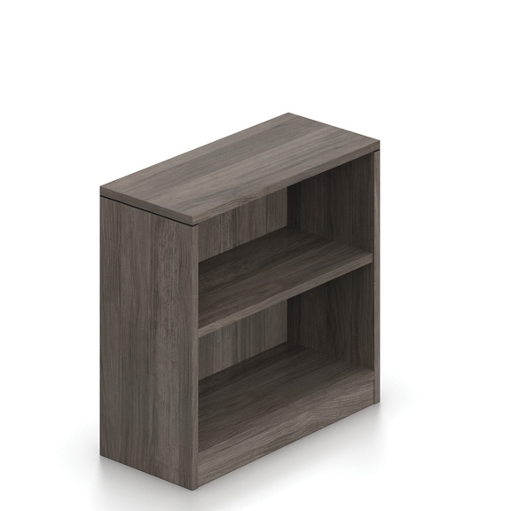 30 H Shelf Bookcase with One Adjustable Shelf SL30BC Artisan Grey