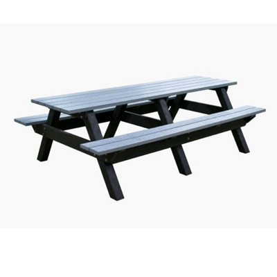 Deluxe Recycled Plastic Picnic Table 8' by Polly Products | NBF.com
