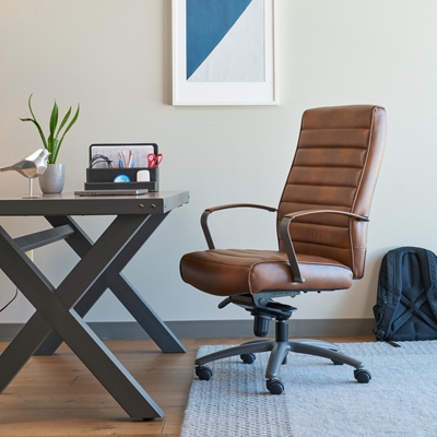 Rivet High-Back Task Chair by NBF Signature Series | NBF.com