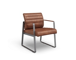 Shop Comfortable Rivet Guest Chair with Arms - NBF