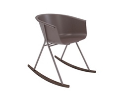 Bucket Seat Rocking Guest Chair