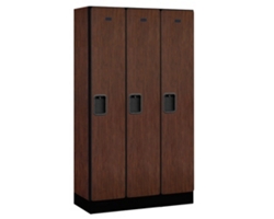 Three Door Locker 64"H x 15"D
