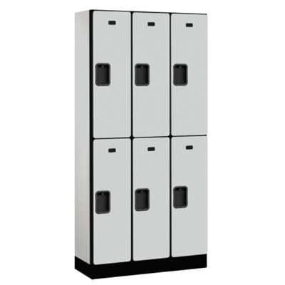 Six Door Locker 76"H x 15"D by Salsbury | NBF.com