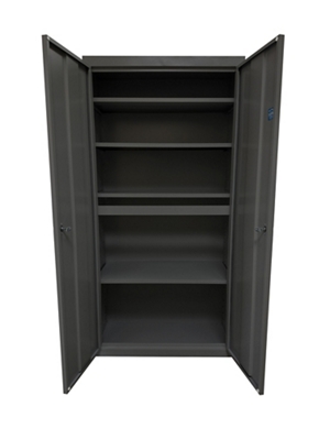 Storage Master Cabinets Steel Cabinet - 30"Wx18"Dx72"H by Steel Cabinet ...